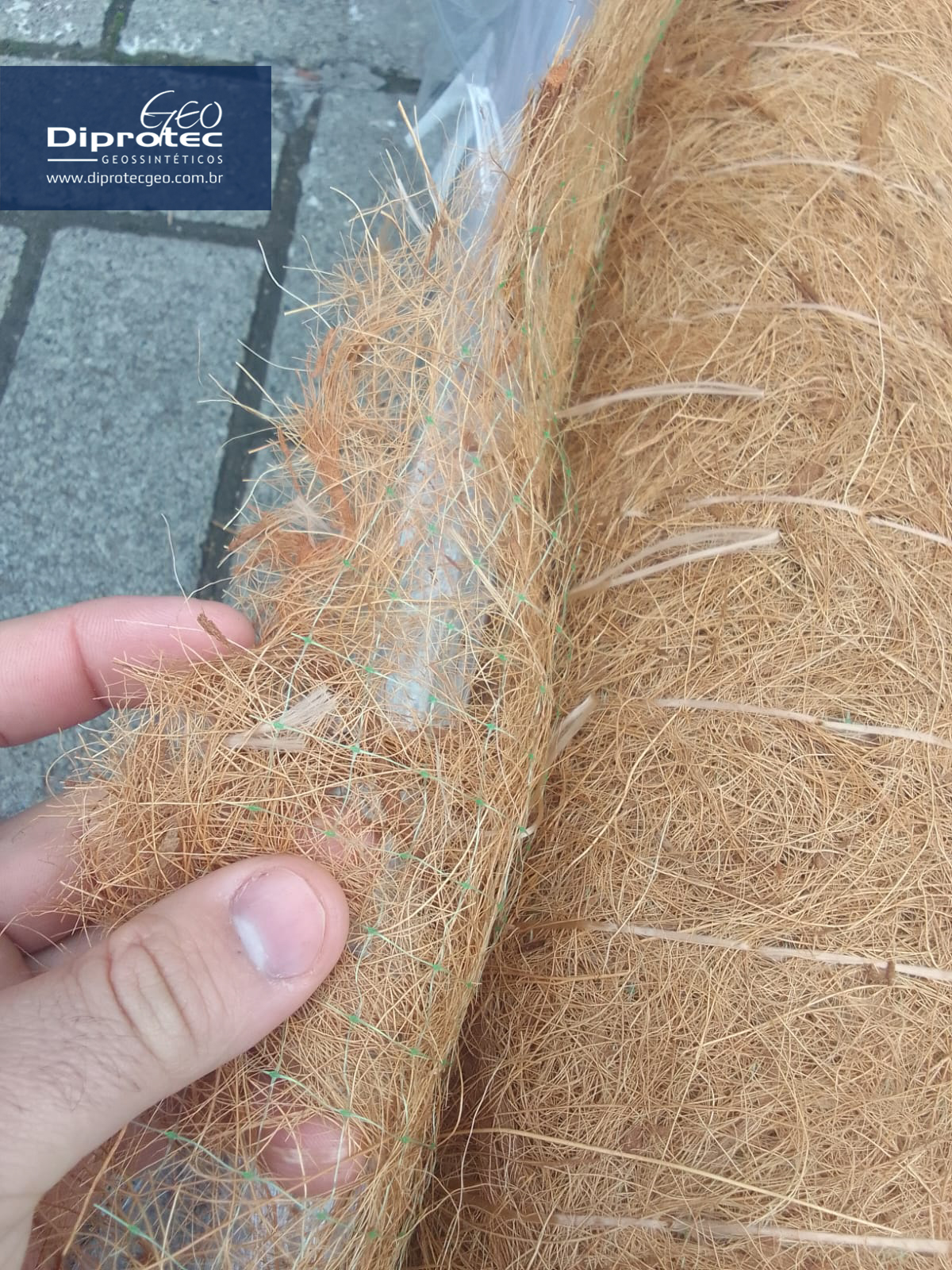 O que é biomanta de fibra de coco | Diprotec Geo